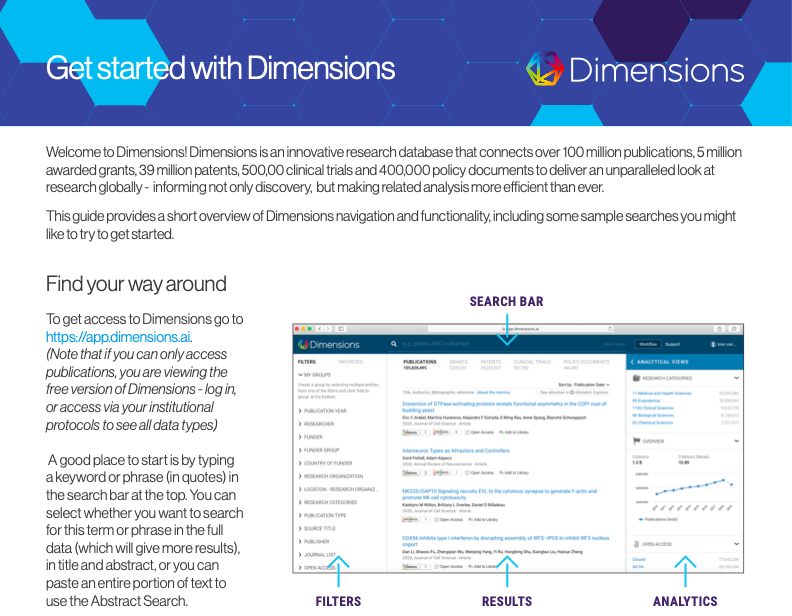 Quick Start Guide | Dimensions
