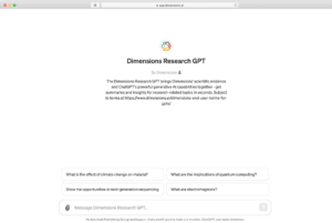 Open Research | Dimensions