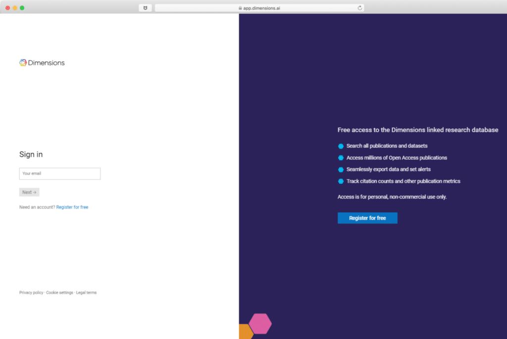 Open Research | Dimensions