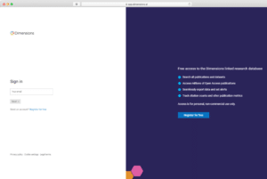Open Research | Dimensions
